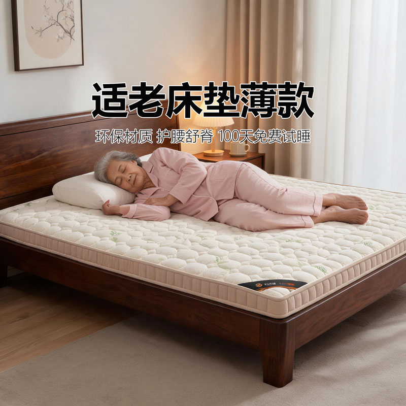菲欧宫床垫薄款适老椰棕黄麻儿童护脊护腰榻榻米定制定做折叠硬垫