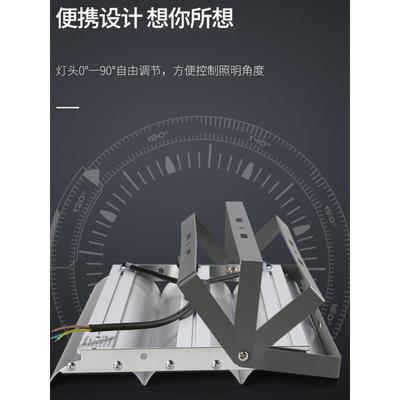 led碘钨灯1000w工地用施工照明220V/110V投光探照户外庭院太阳灯