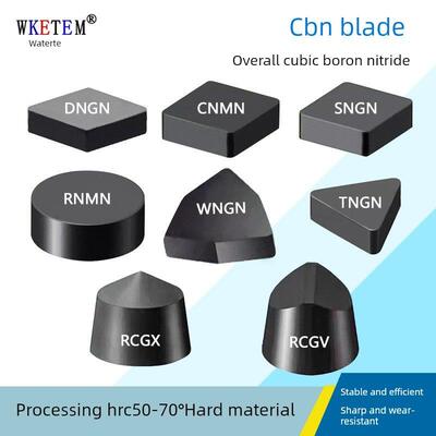 Cbn数控刀片整体烧结立方氮化硼刀片高锰钢制动鼓滚轮高硬度外圆