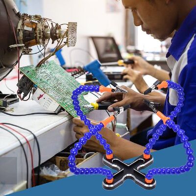 极速Magnifying Soldering Holder Helping Third Hand Multiple