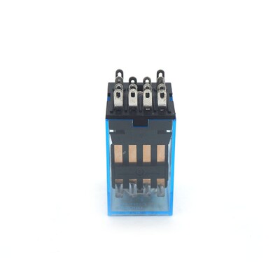 中间继电器IEC255 5A MY4N-J AC220V DC24V 12V 小型14脚四开四闭