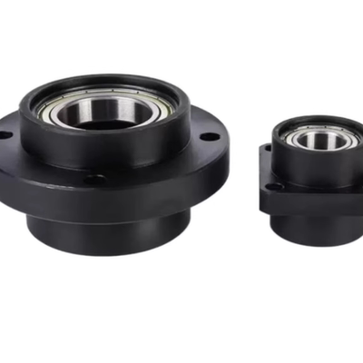 固定轴承座50 RFD双轴嵌入带卡簧圆法兰组件带座轴承BGRZ BFU32