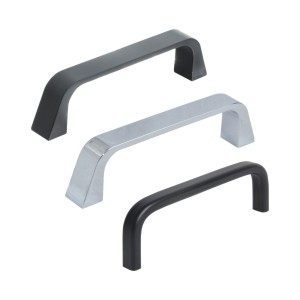 替怡合达黑色尼龙XAB31-L122  XAB31-L150塑料外装型D型方形拉手