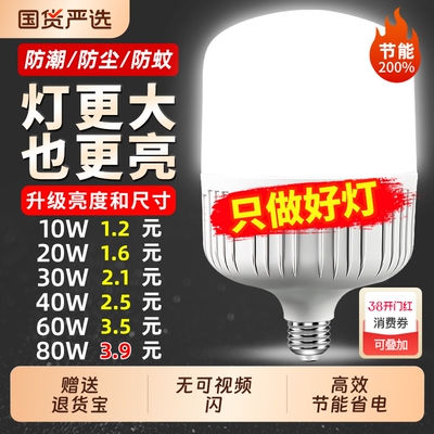 超亮E27螺口LED灯泡|183人收藏