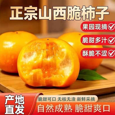 正宗巧克力脆甜柿子冰糖心