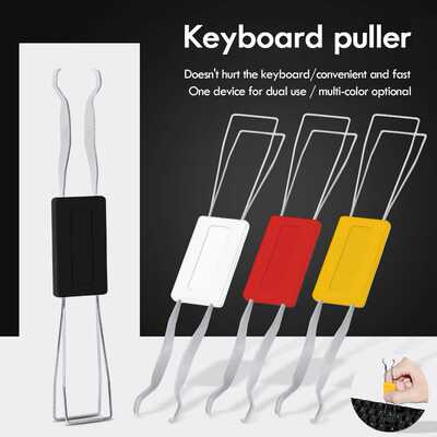 极速Keyboard Key Keycap Puller Remover Universal Keycap. Sha