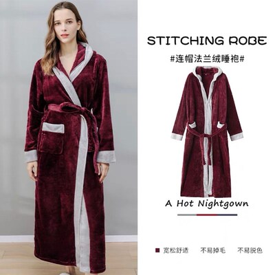 极速浴袍男女 men women winter  robe night goKwn sleepin.g cl