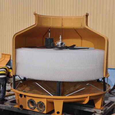 新品工业高温圆形冷却塔30冷水塔10500小型逆流T式冷却塔降温凉水