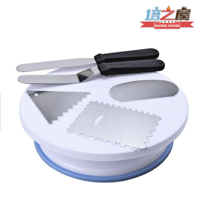 新品Baking turntable rotary cake mounting table PTP plastic