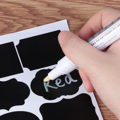 极速40pcs/48Pcs/3m6PCS Waterproof Chalkboard Kitchen Spice L