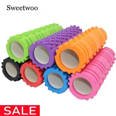 极速Yoga Column Fitness Pilates Yoga Foam Roller BlocYks Tra