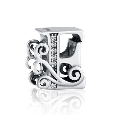 极速New Flower Letter Alphabet A-Z Charm Name Charm Bea.ds f
