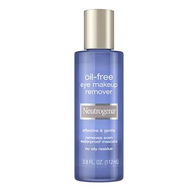 新品Neutrogena Oil-Free tLiquid Eye Makeup Remover  Residue-