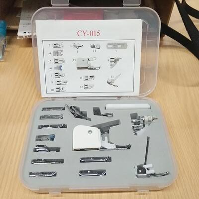 多功能家用机压脚组合套装CY-01515个套装盒装