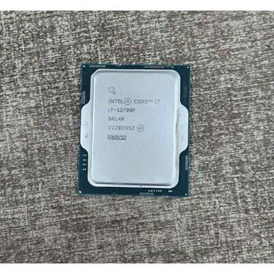 议价i7 12700F拆机盒装 带原盒
