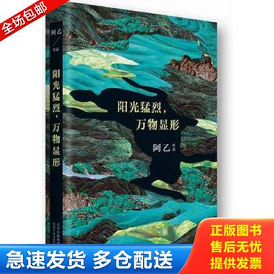 正版库存书阳光猛烈 万物显形 阿乙 北京十月文艺出版社