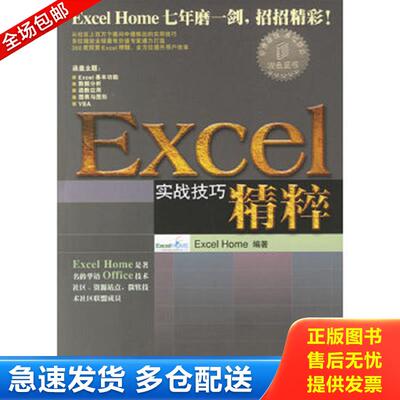 正版库存书Excel实战技巧精粹 ExcelHome 人民邮电出版社