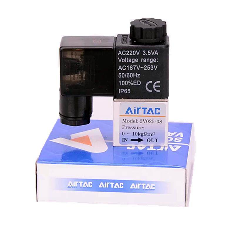 亚德客水气阀电磁阀 2V025-06 DC24V 2V02506B 2V02506BI AirTAC_虎窝淘