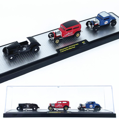1:64M2车模福特Roadster+TudorSedan+Coupe仿真合金汽车模型