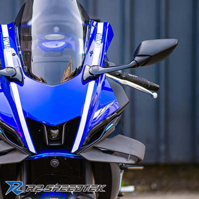 台湾R2SPEEDTEK原创设计侧翼扰流套件GPW竞技定风翼适用雅马哈R7