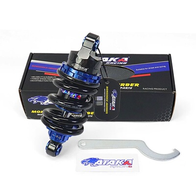 ATAKA LC135 Y15ZR 川崎Z125 小怪兽M6改装可调阻尼中置后减震器