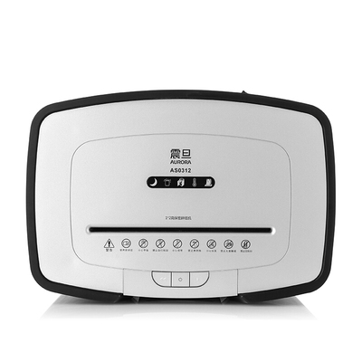 极速震旦 AS0312专业超细碎办公大功率大J型碎纸机 7级保密 3张20