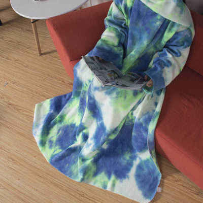 新品TV lazy blanket shawl air conditionJing blanket sofa lei