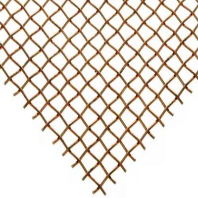 铜耐高揾网 装饰铜丝网 玻璃夹层用1径0JBE目紫.铜网丝径035mm孔2