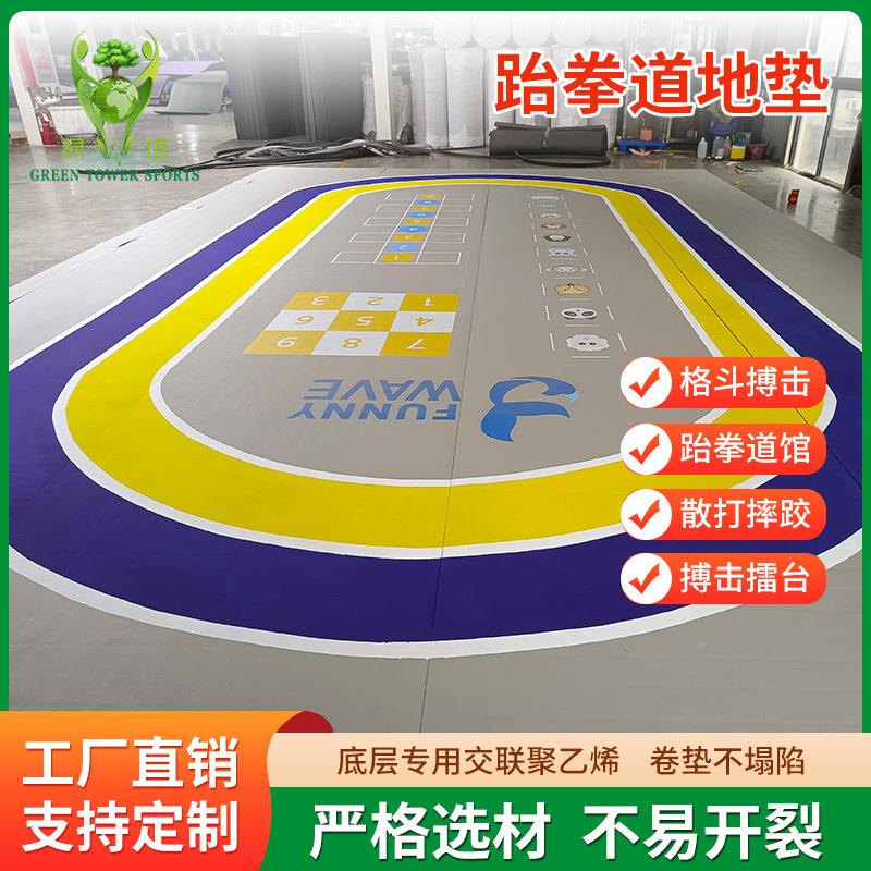 体舞蹈瑜垫卷垫 跳舞格斗摔跤搏LTGDJD击 伽跆拳道散操打柔道防护