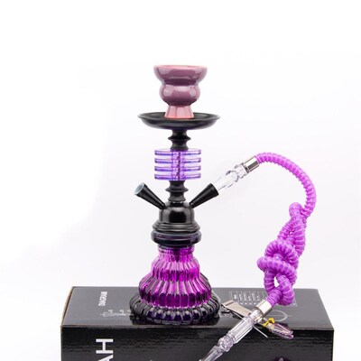 速发水烟壶酒号阿拉力全套小吧玻璃家用shisha水v亚克伯套装大烟