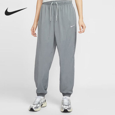 Nike/耐克正品OVERSIZE女士梭织运动束脚宽松长裤IH0827-091