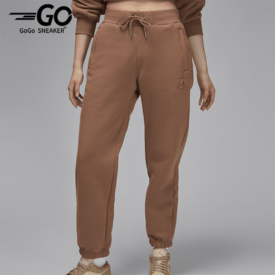 耐克女士复古运动加绒束脚长裤