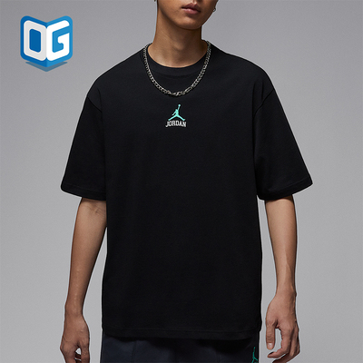 Nike/耐克正品JORDAN男士休闲透气宽松经典图案短袖IM3354-010