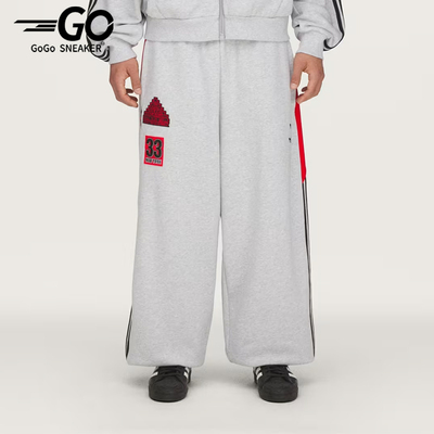 Adidas/阿迪达斯正品三叶草男女条纹束脚中腰运动长裤KV2249
