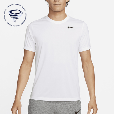 Nike/耐克正品Dri-FIT男士简约套头健身经典透气短袖DX0990-100