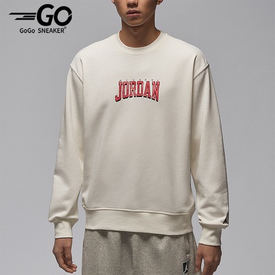 Nike/耐克正品JORDAN男士休闲圆领套头印花运动卫衣IR0111-133