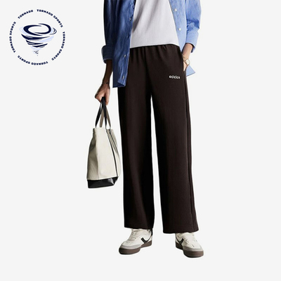 Adidas/阿迪达斯正品女士运动宽松舒适系带休闲长裤KQ5362