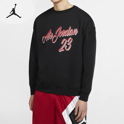Nike/耐克正品JORDAN男士圆领套头印花运动卫衣CT6283-010