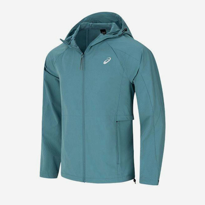 Asics/亚瑟士正品新款男子防泼水运动连帽夹克外套2011D327-400