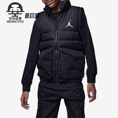 耐克正品大童保暖运动马甲