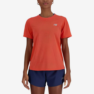 New Balance/NB正品新款女士圆领训练透气健身短袖T恤WT41253-NFH