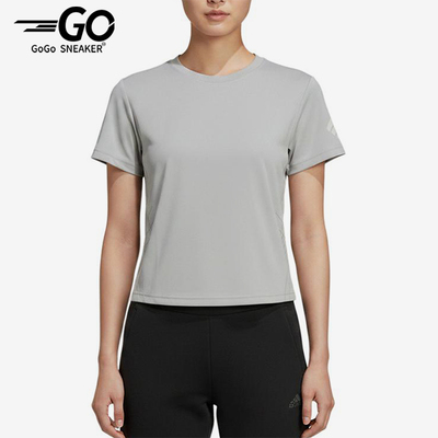 Adidas/阿迪达斯正品FOS圆领女士透气柔软吸汗经典休闲短袖KS5175
