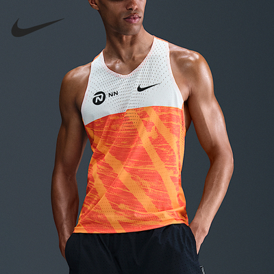 Nike/耐克正品夏季男士训练跑步无袖训练背心T恤HF6617-891
