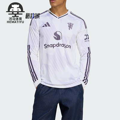 Adidas/阿迪达斯正品MANCHESTER男士运动足球比赛训练长袖JP3025
