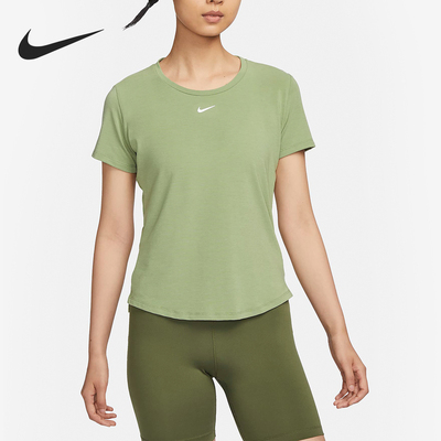 Nike/耐克正品秋季新款女士针织透气圆领短袖T恤DD0619-386