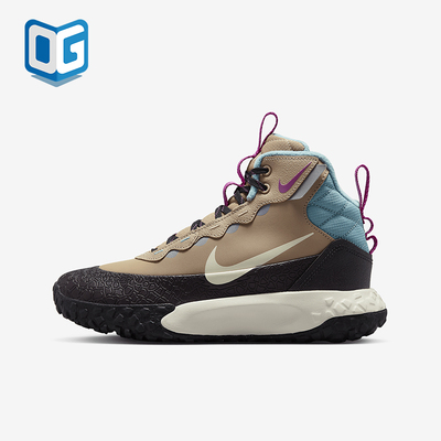 耐克儿童高帮厚底耐磨运动靴