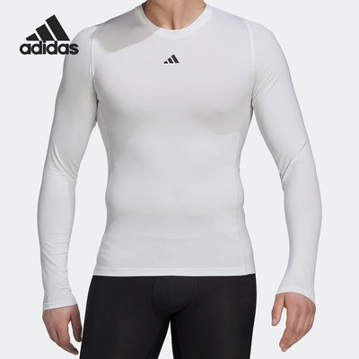 Adidas/阿迪达斯正品秋季新款男子健身运动休闲长袖T恤HJ9926