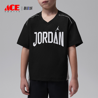 Nike/耐克正品Jordan Prestige 小童经典防晒短袖T恤IW2187-010