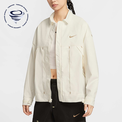 Nike/耐克正品新款女士时尚简约运动翻领夹克外套IB5588-133