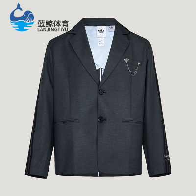 Adidas/阿迪达斯正品三叶草男女宽松经典休闲运动外套KU8911